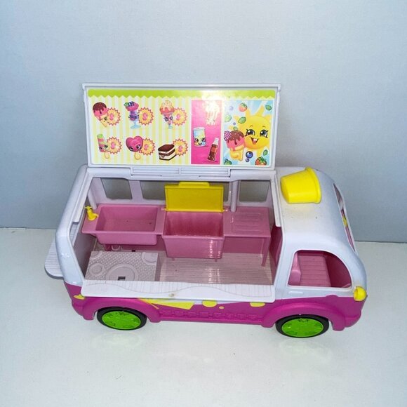 Moose | Toys | Shopkins Moose Ice Cream Bus Truck Only Kids Pretend ...